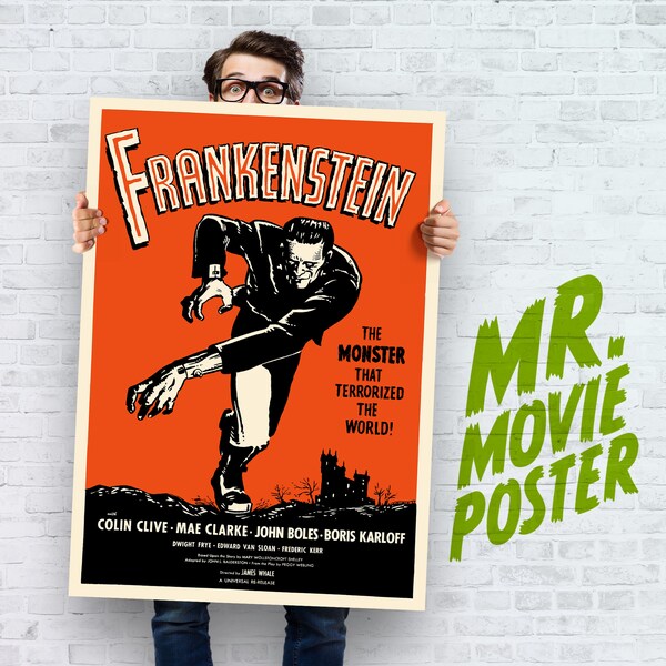 Horror Poster - Etsy