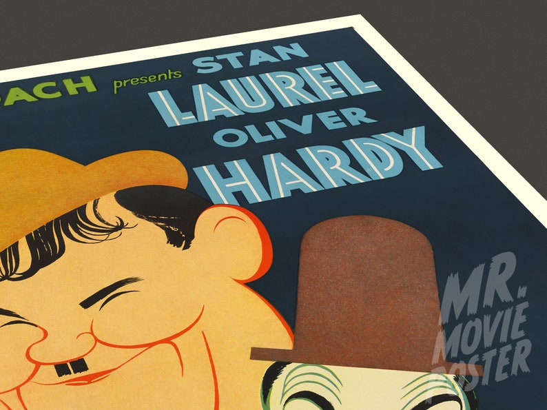 Laurel and Hardy Another Fine Mess Classic Comedy Movie Poster - Etsy