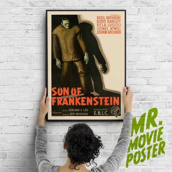 Rare Frankenstein Movie Posters