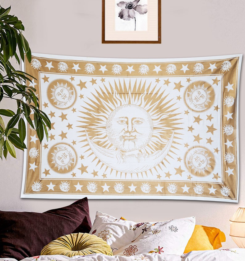 Cotton Tapestry, Table Cover, Table Cloths, Wall Hanging, Mandala ...