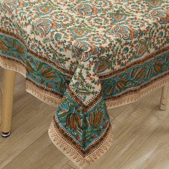 Square Cotton Table Cover Table Cloths Square Table Cover Yoga - Etsy