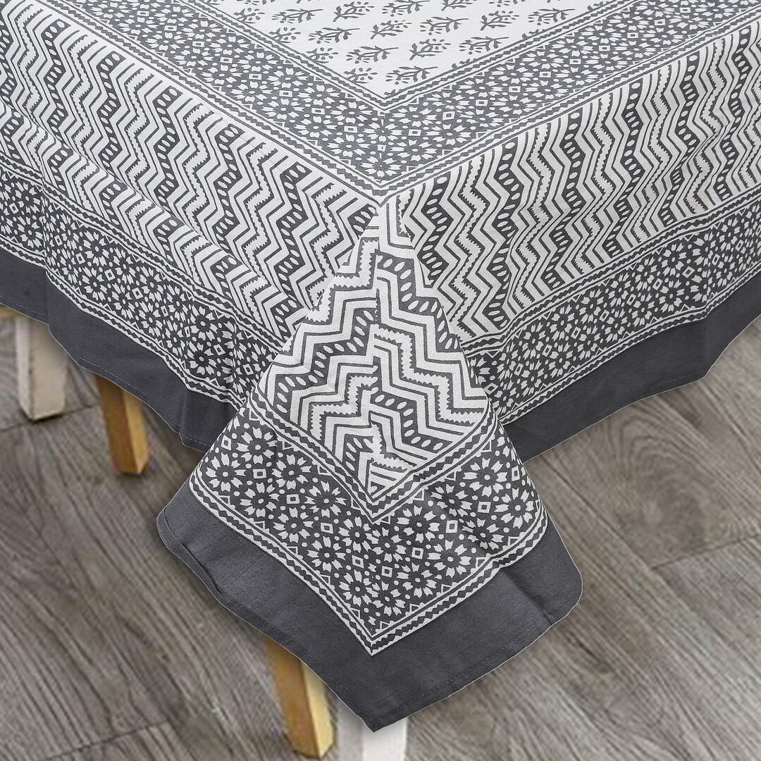 Square Cotton Table Cover Table Cloths Square Table Cover Yoga Sheet ...