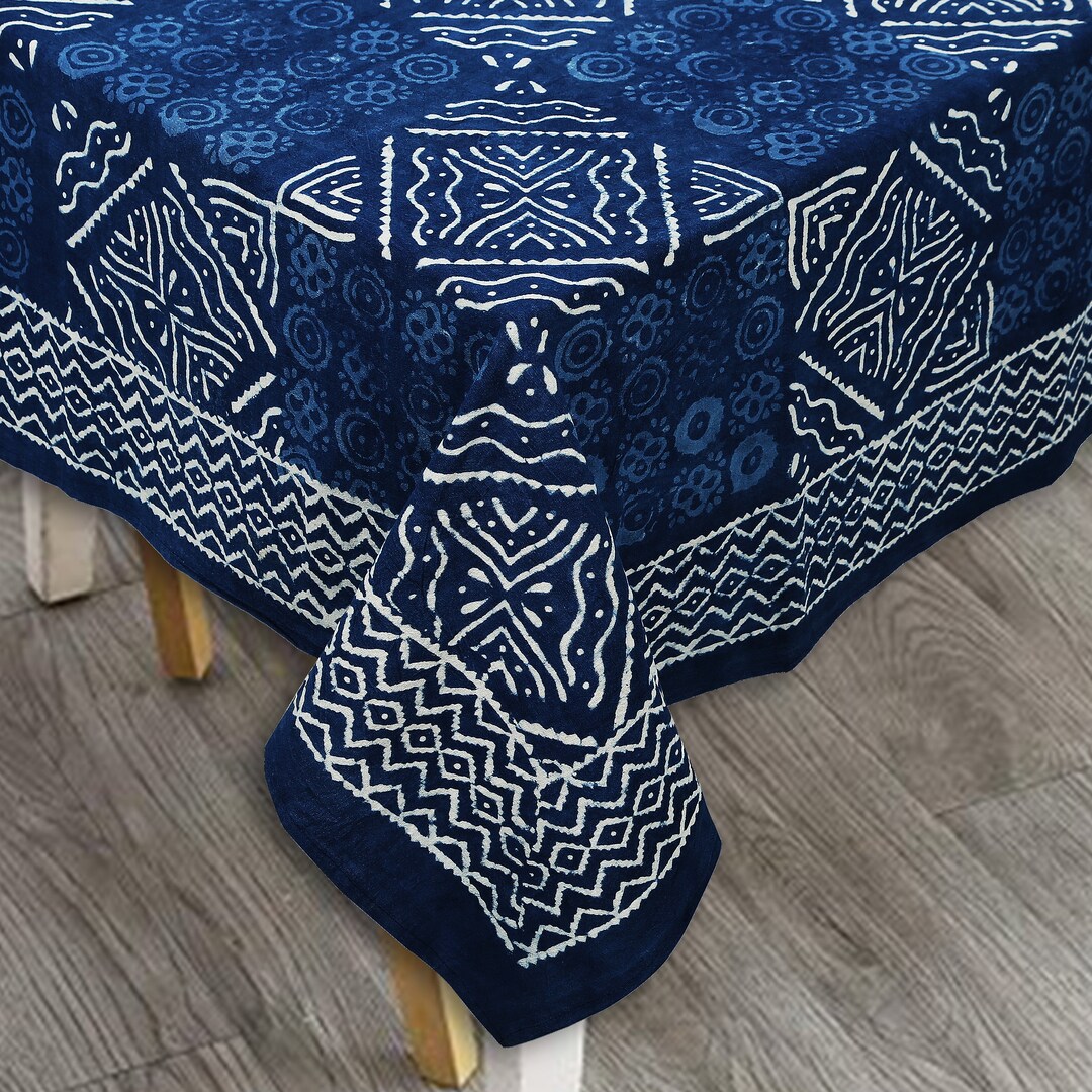 Square Cotton Table Cover Table Cloths Square Table Cover Yoga Sheet ...