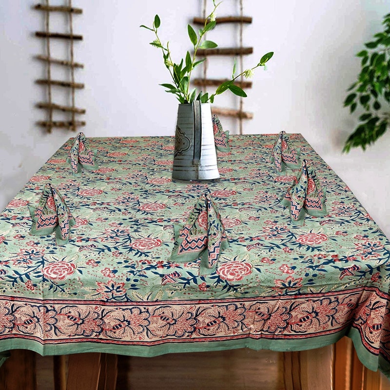 Tablecloth Made in India - Etsy