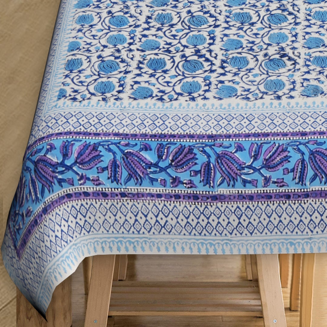 Square Cotton Table Cover Table Cloths Square Table Cover Yoga - Etsy