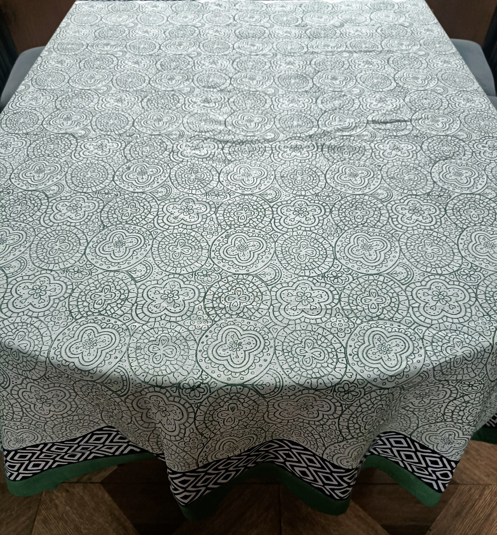 Square Cotton Table Cover Table Cloths Square Table Cover Yoga - Etsy