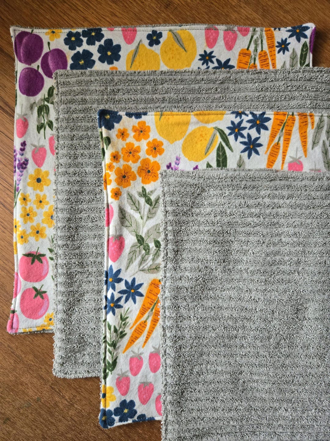 Un-paper Towel Set - Garden Harvest - Etsy