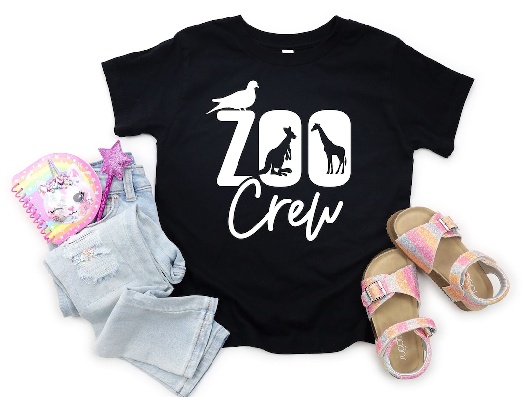 Zoo Crew Shirt for Kids, Toddler Matching Zoo Shirts, Matching Safari ...