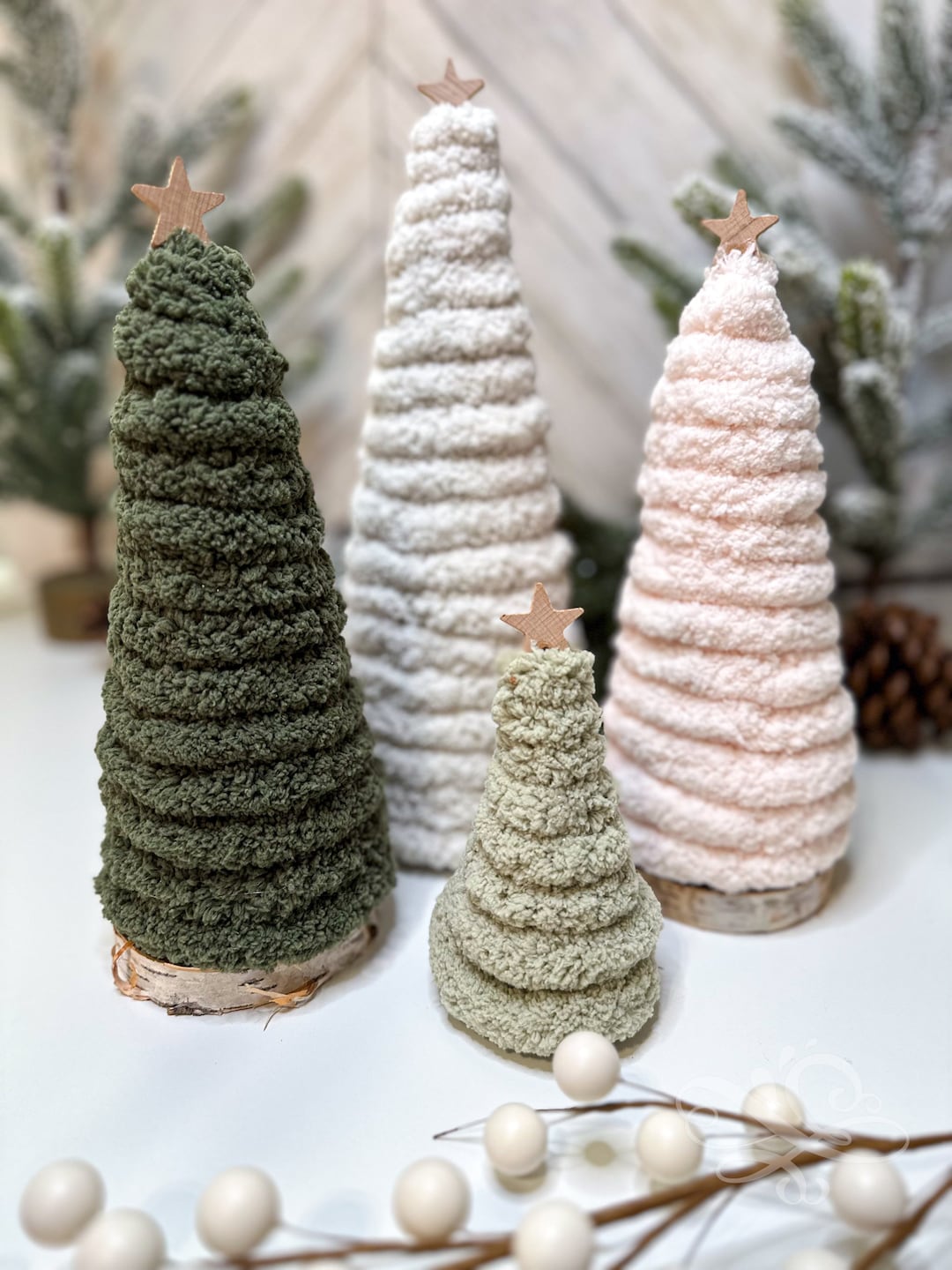 Yarn Christmas Tree Craft Kit Christmas Craft Kit Christmas Tree Craft ...