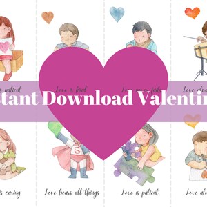 Bible Verse Valentine Cards | Christian Valentine Cards | Kids ...