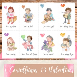 Bible Verse Valentine Cards | Christian Valentine Cards | Kids ...
