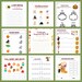 Fall / Halloween Worksheet Packet - Etsy