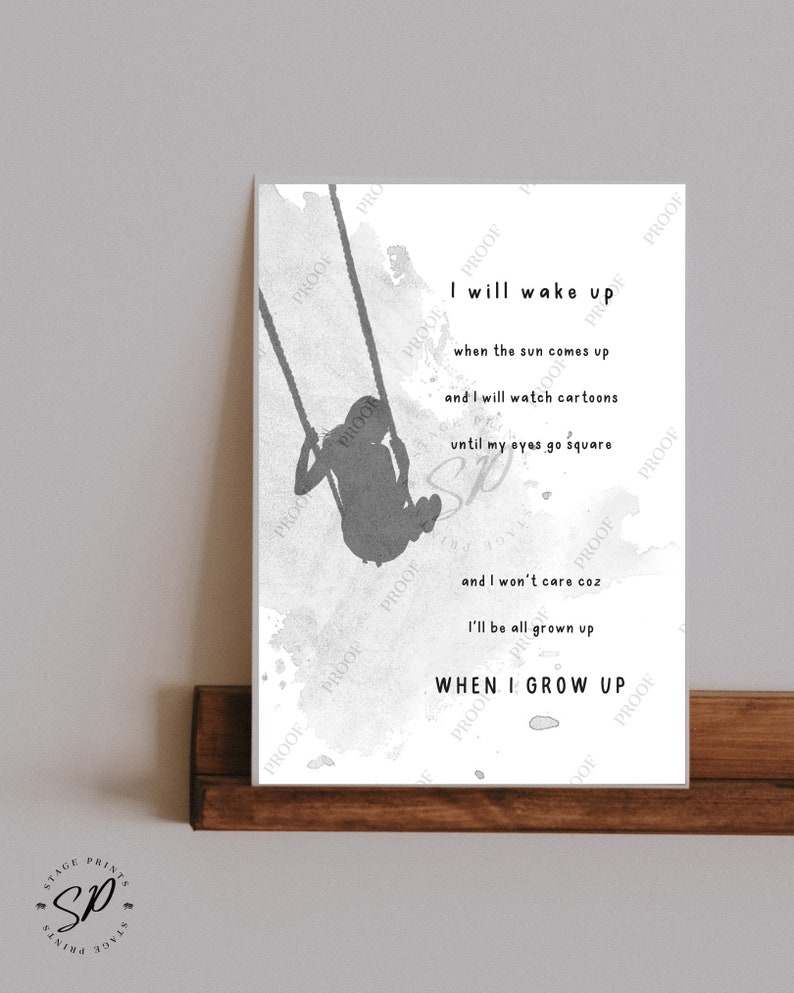Matilda Musical Prints Matilda Musical Quote Theatre Prints - Etsy UK