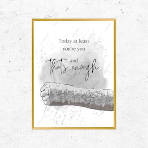 Dear Evan Hansen Prints, Dear Evan Hansen Quote, Theatre Prints ...