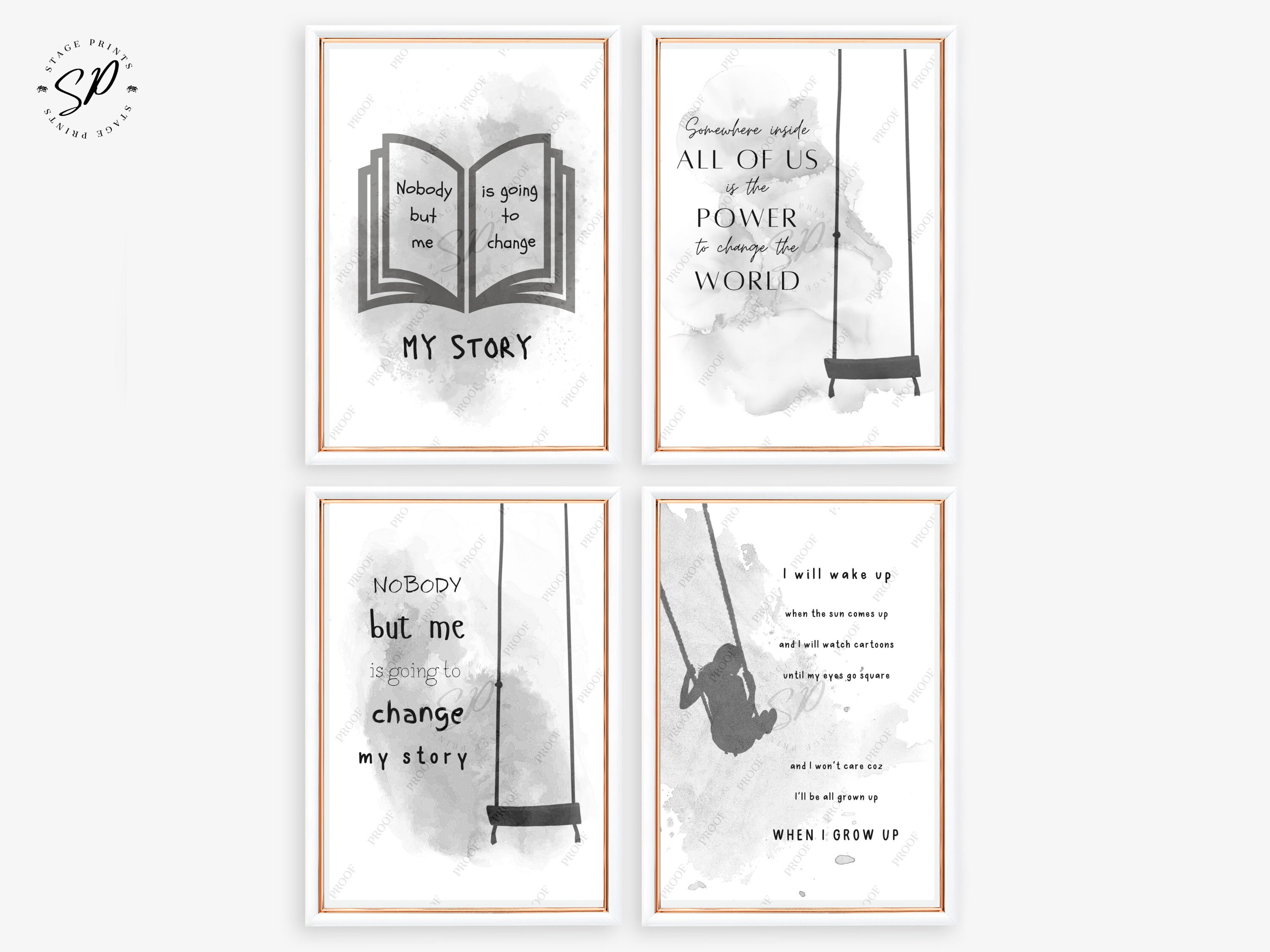 Matilda Musical Prints Matilda Musical Quote Theatre Prints - Etsy UK