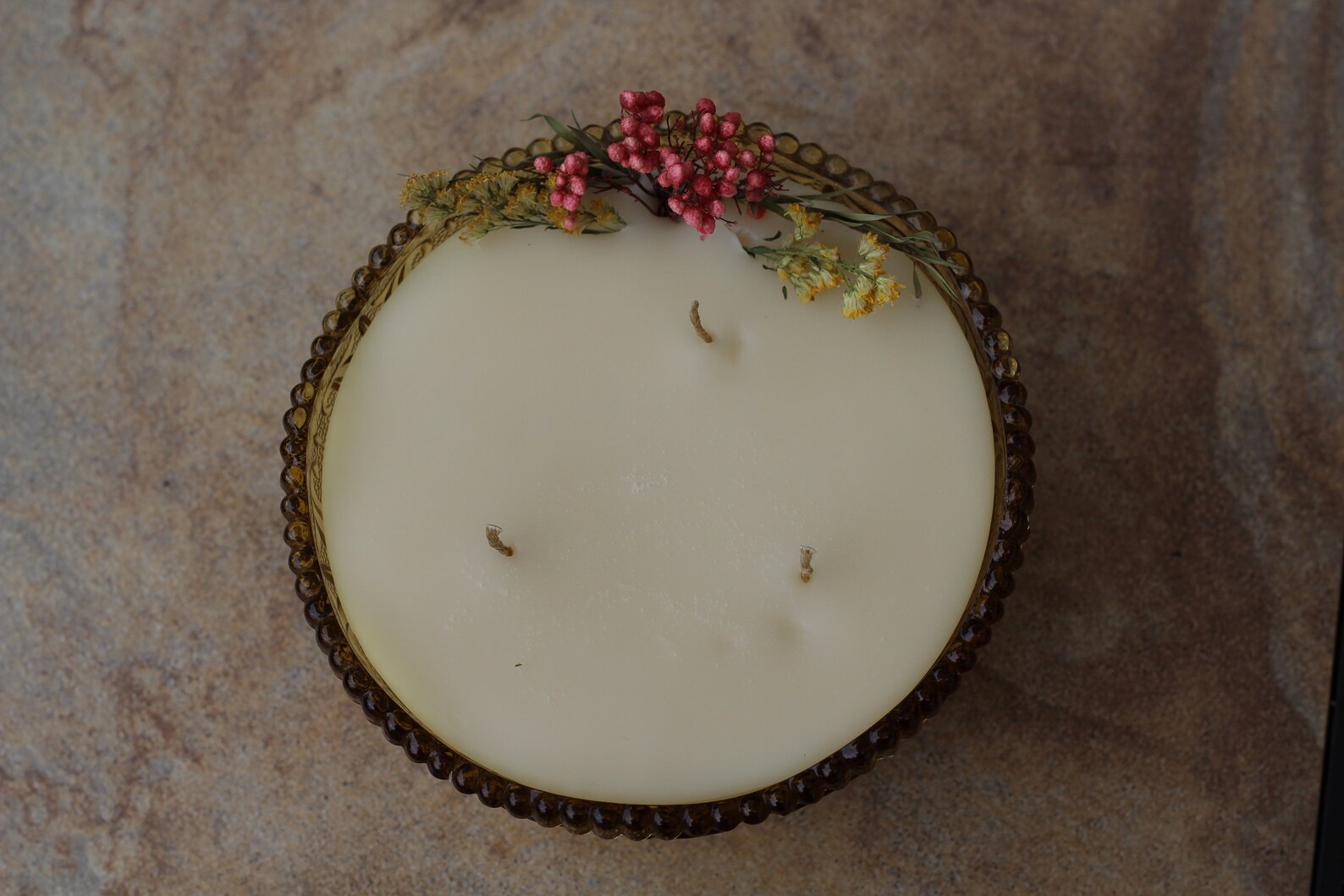 Mustard Yellow Candle - Etsy