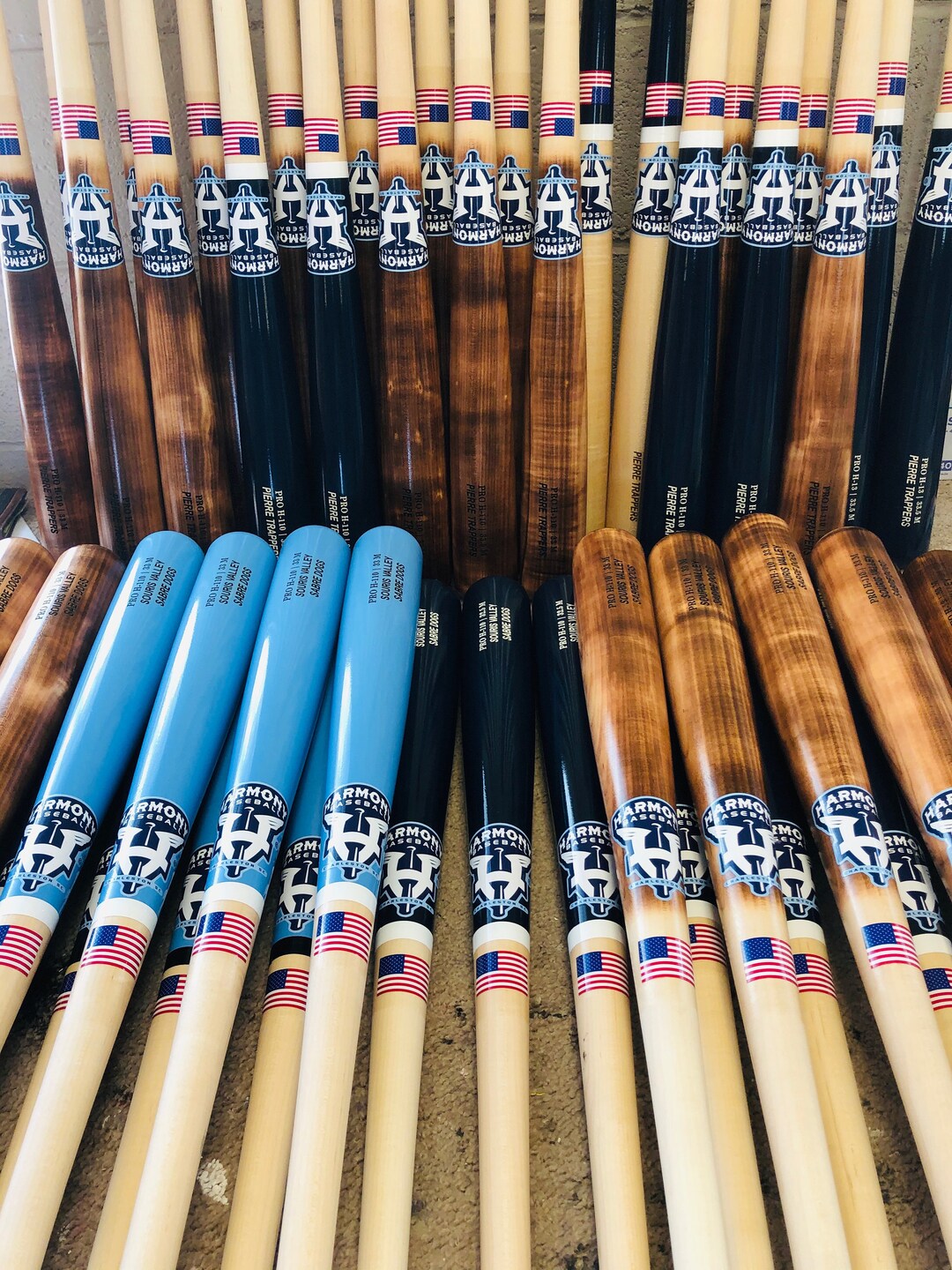 Custom Made - Ultra Harmony Ink-dot Maple Bat (any Barrel Color and ...