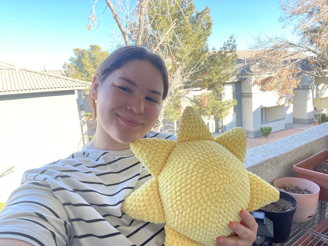 PDF Sun Pillow Crochet Pattern - Etsy