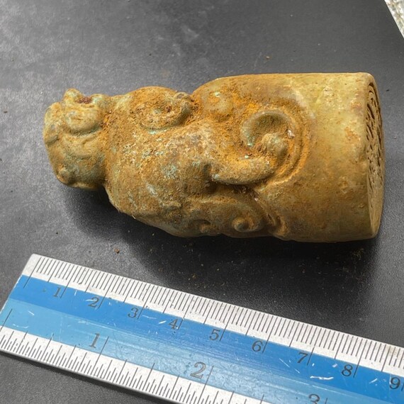 300BC very rare Ancient Near Eastern Jade Stone Finia… - Gem