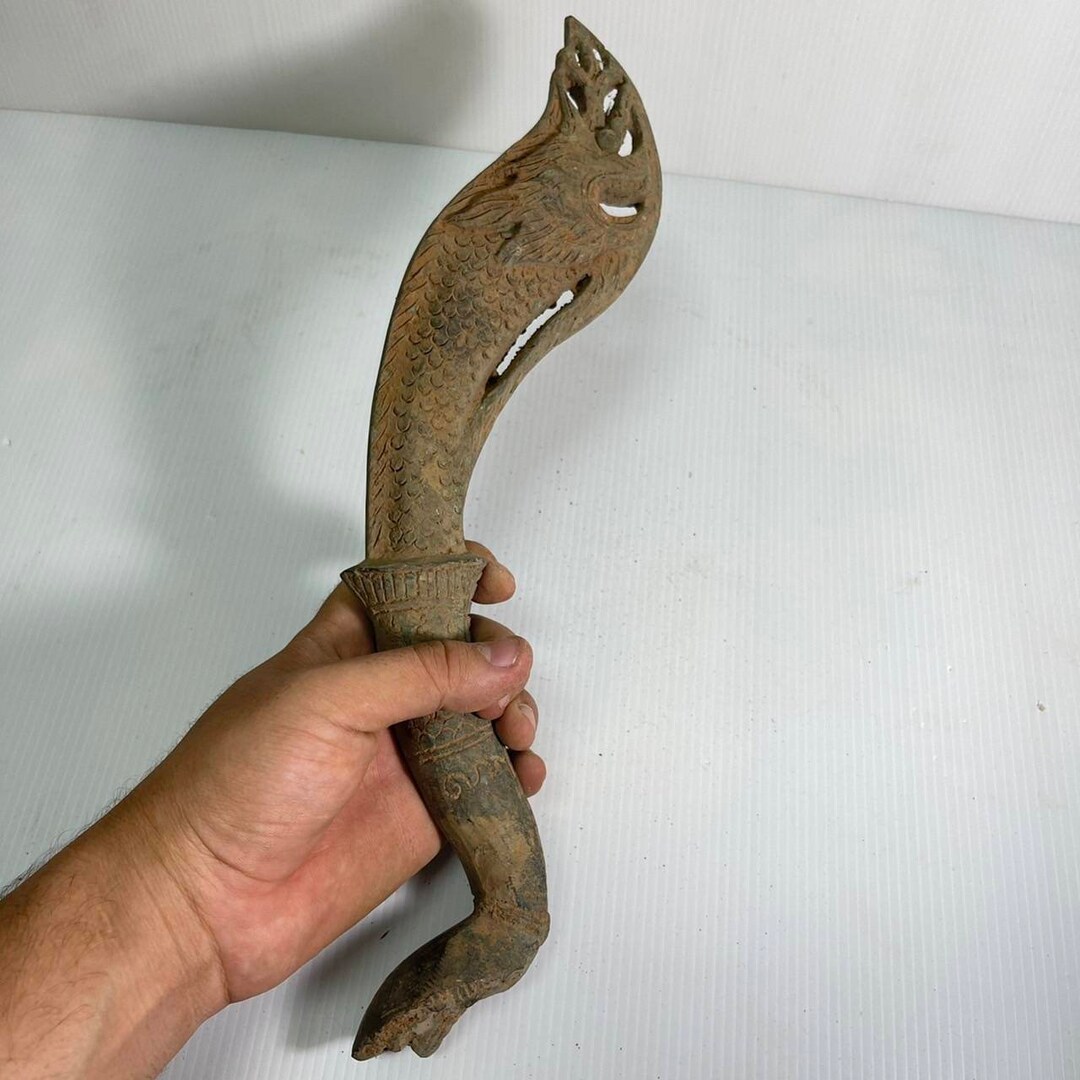 Extremely Rare Ancinet Roman Bronze Kneif With Dragon Terminal - Etsy