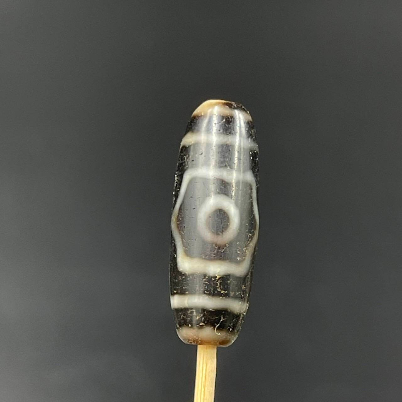 Extremely Rare Genuine Antique Tibetan Dzi Bead With Ancient 3 - Etsy