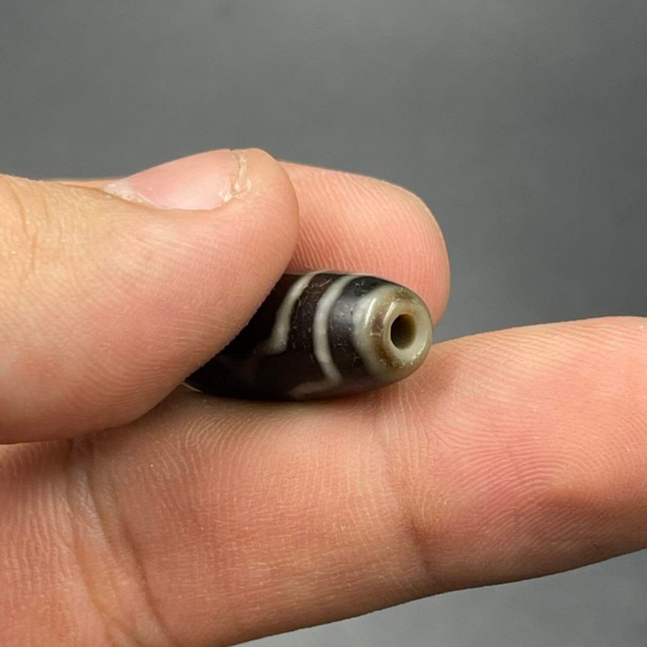 Extremely Rare Genuine Antique Tibetan Dzi Bead With Ancient 3 - Etsy