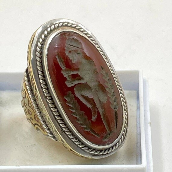 Rare! Beautiful Ancient Roman Agate Stone Emperor Fig… - Gem