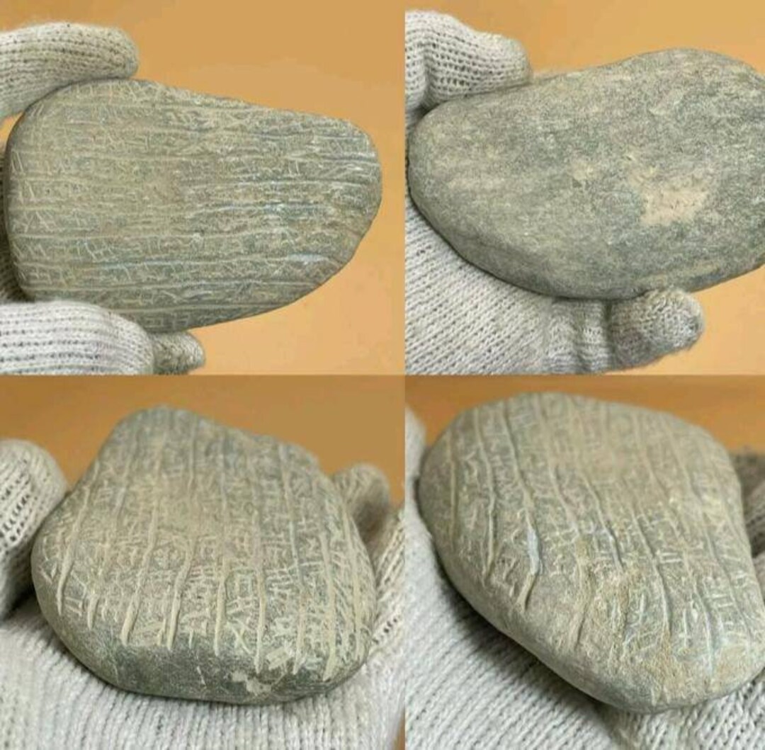 Ancient Near Eastern Tablet With Early Writing (circa 1000BC) - Etsy