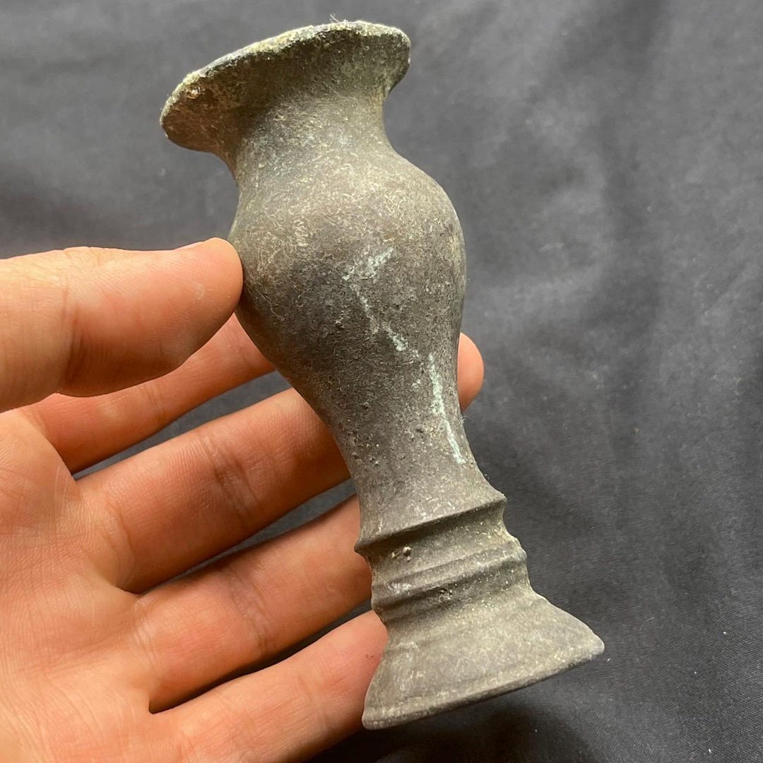 Rare Ancient Near Eastern Bronze Chalice Vessel: Exotic Antique - Etsy