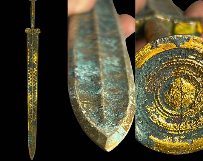Beautiful Ancient Very Old Roman Gold Gilded Bronze Sword - Etsy