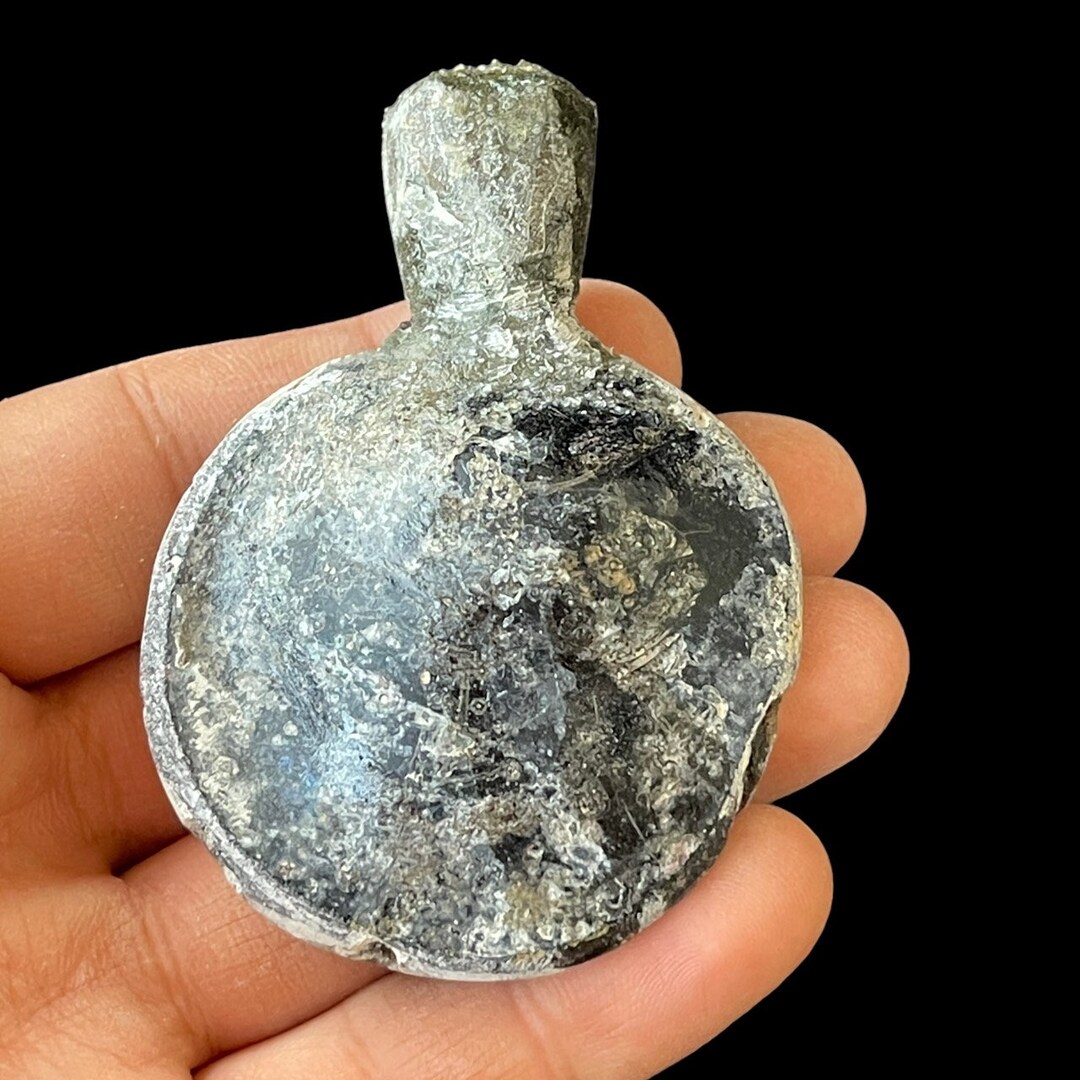 Beautiful Ancient Old Iridescent Roman Glass Water Drinking Unique Rare ...