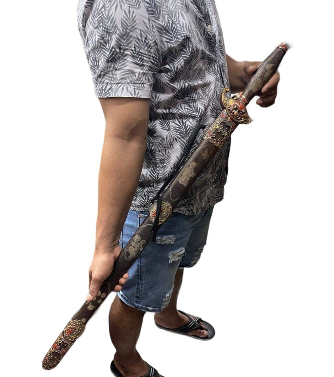 Circa 200-300AD Unique Ancient Roman Bronze Excellent Large Sword With ...