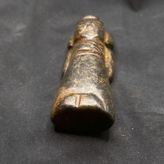 Authentic Ancient Near Eastern stone worshipper Carve… - Gem