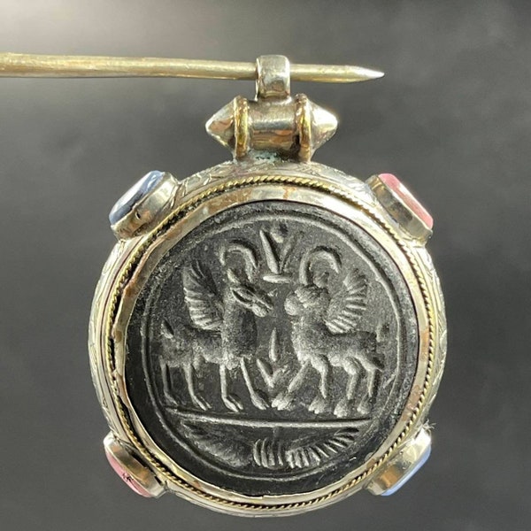 Intaglio Pendant - Etsy