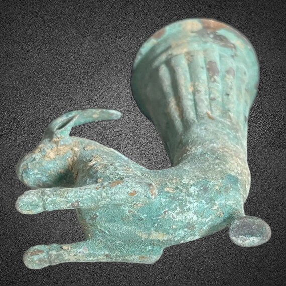 Extremely Rare Ancient Perisan Empire Bronze Wild Ani… - Gem