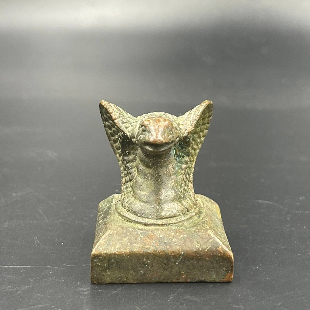 Very Rare Ancient Snake Figure Bronze Near Eastern Stamp - Etsy
