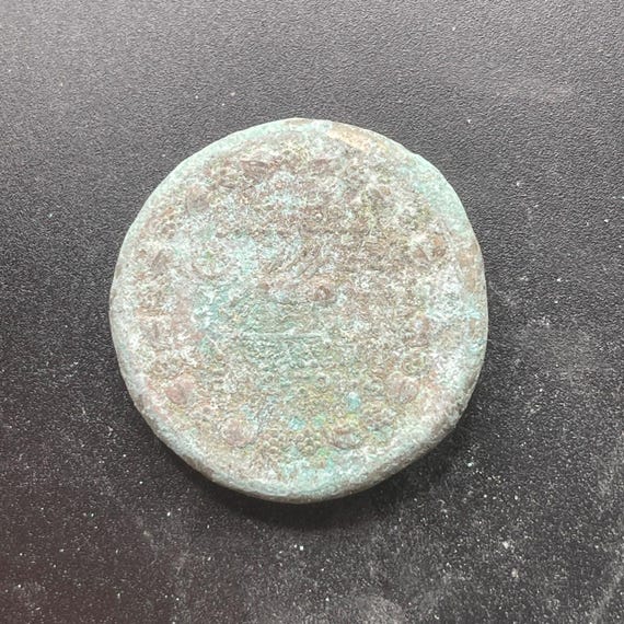 Genuine Ancient Bactrian Greco-Bronze Rare Coin with … - Gem