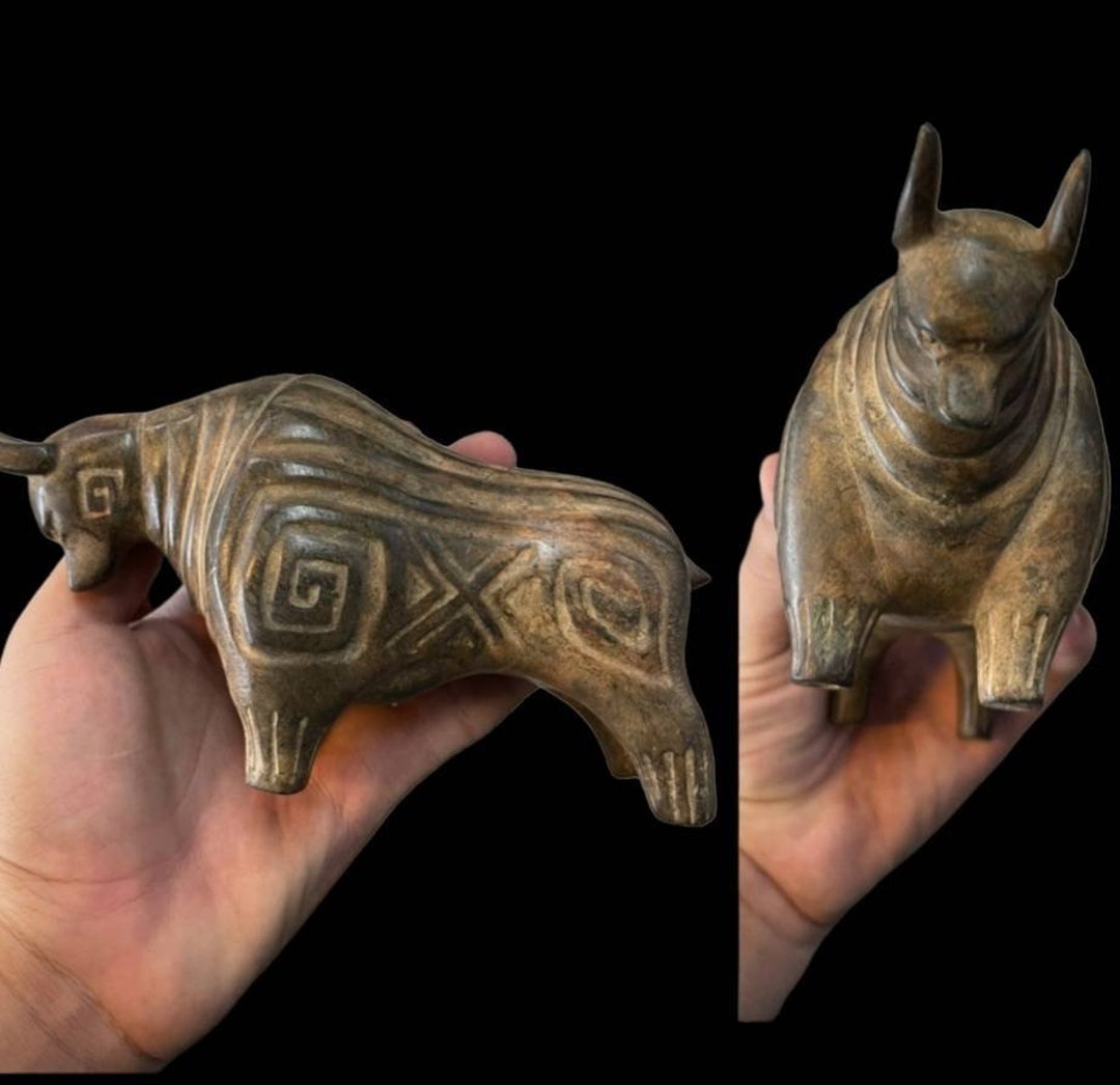 Unique Ancient Roman Bronze Bull Statue 200-300AD - Etsy