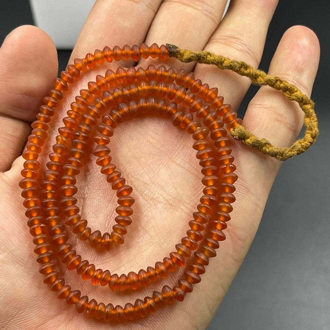 Unique Ancient Roman Glass Rare Beads Necklace - Etsy