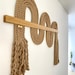 Rope Art Modern Boho Wall Rope Home Decoration Rope Fringles Minimalist ...