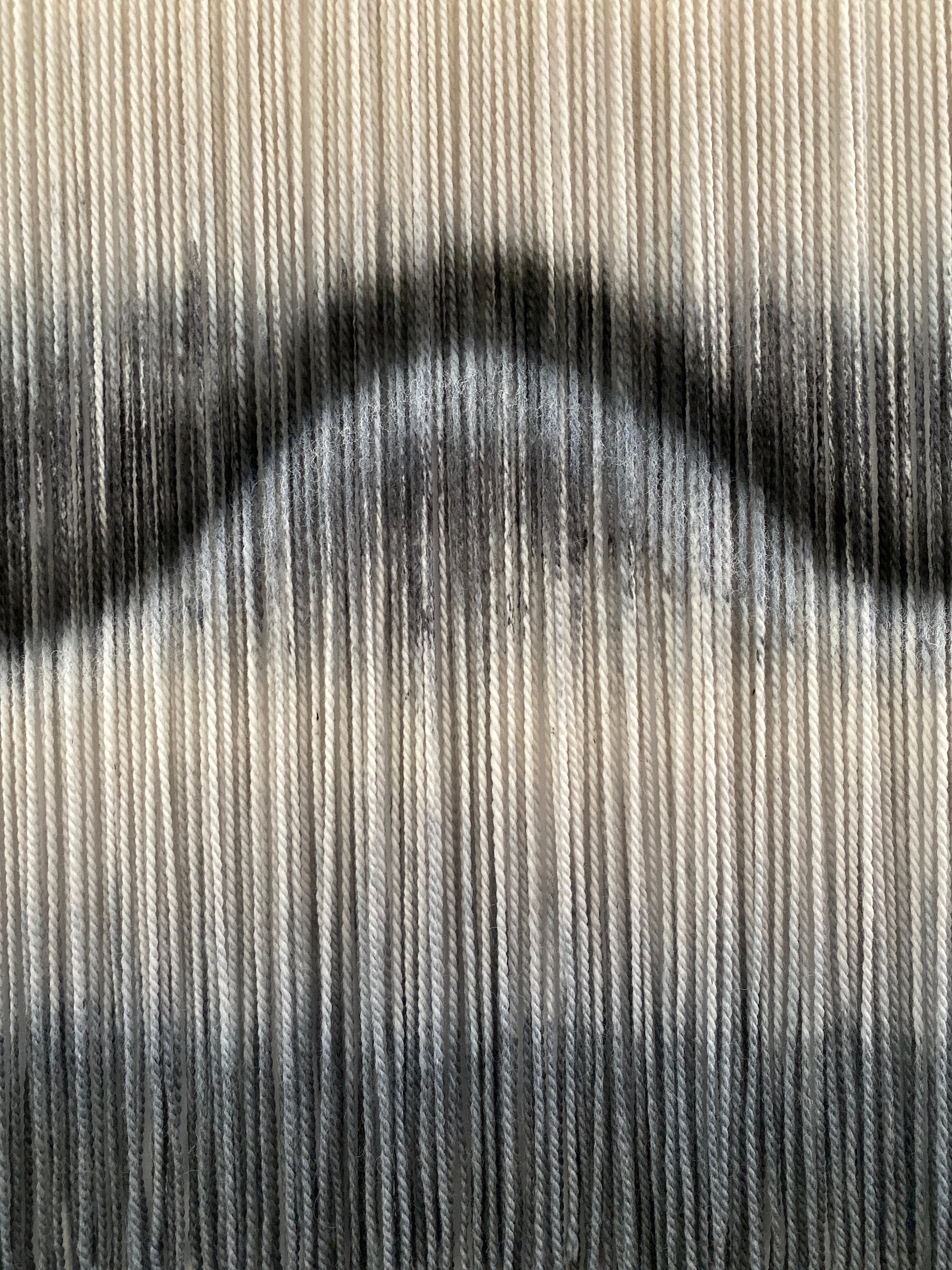 Large Wool Boho Decor, Dip Dyed Yarn Wall Hanging, Textile Wall Art ...