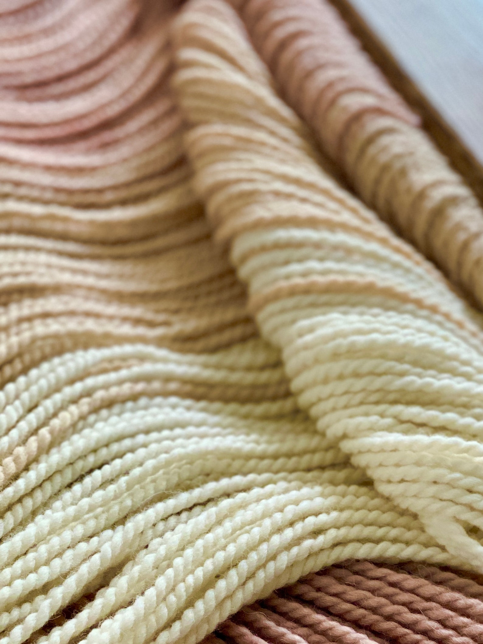 Tan Wall Hanging Tapestry, Beige Wall Art, Large Extra Full Dip Dye ...
