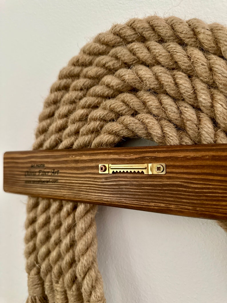 Rope Art, Modern Boho Wall Rope Home Decoration Rope Fringles ...