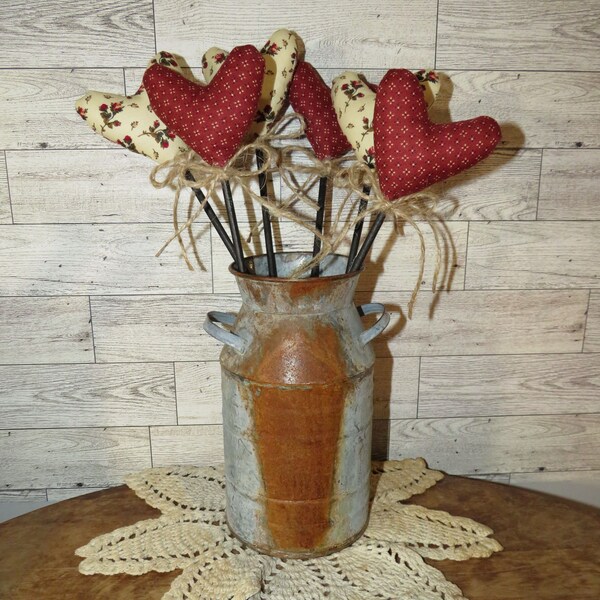 Primitive Hearts - Etsy