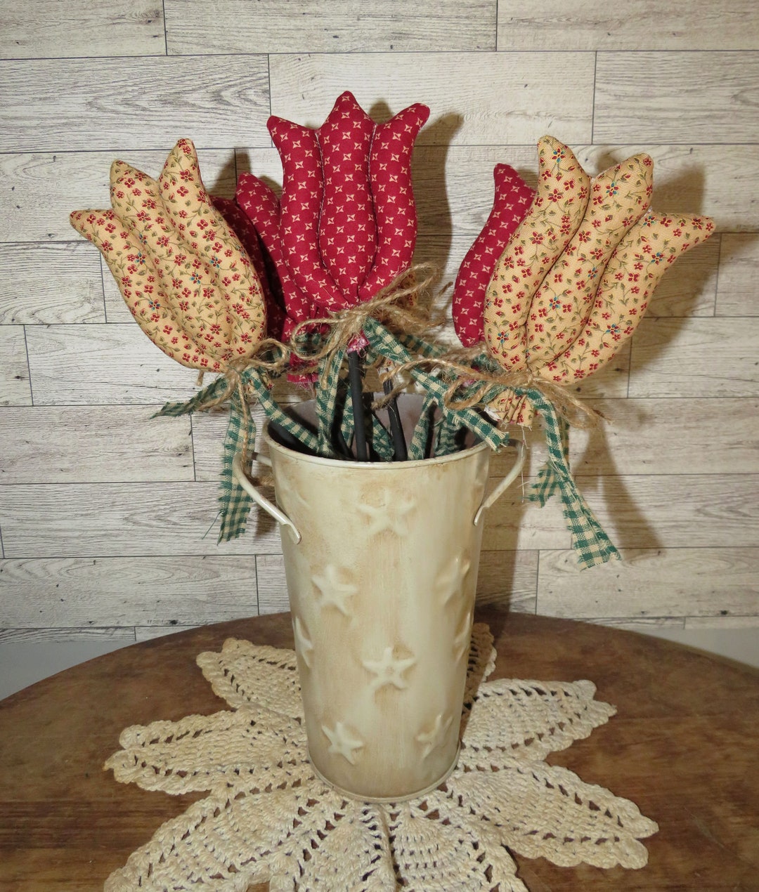 Primitive Tulip Picks, Set of 6 - Etsy