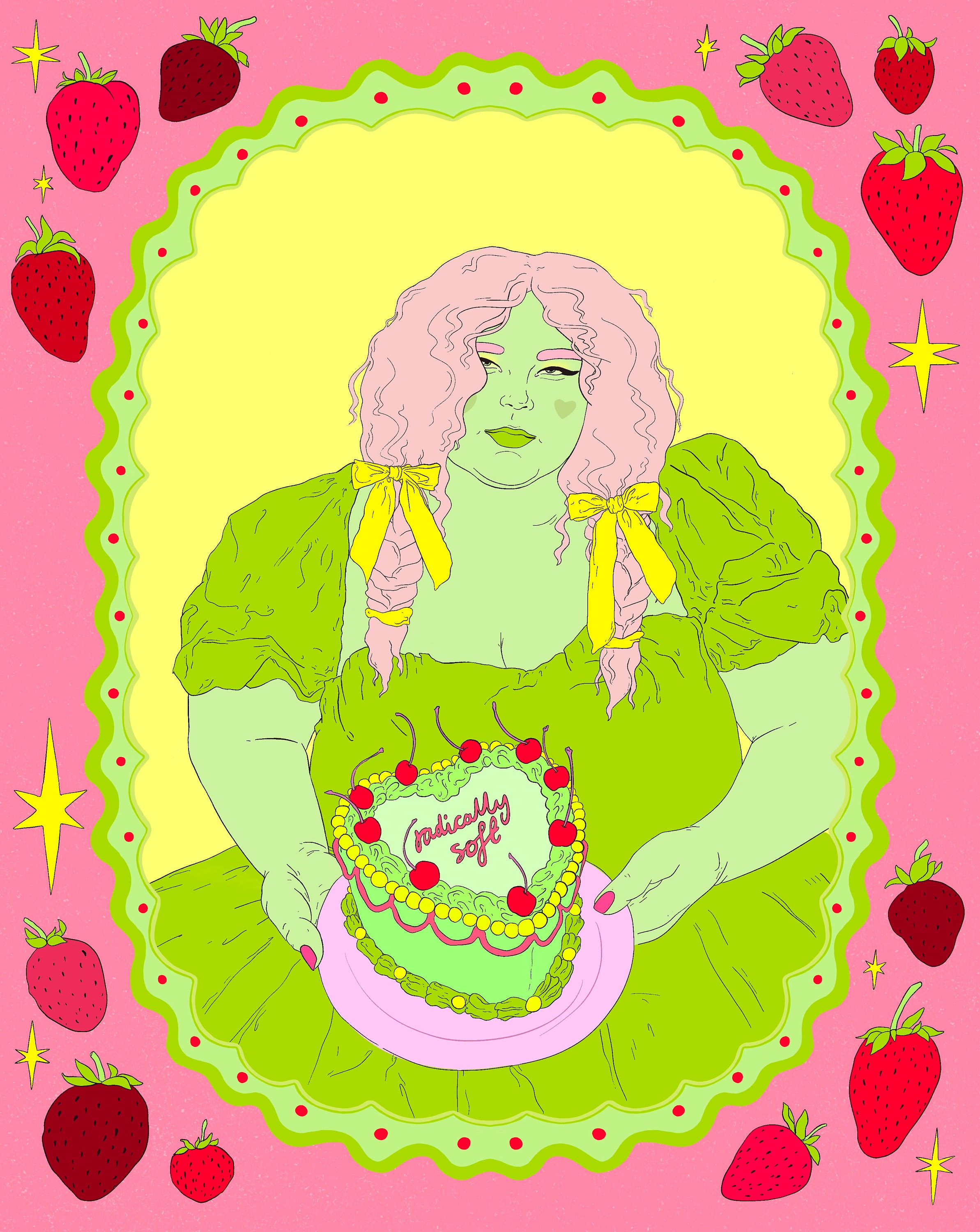 Art Print radically Soft - Etsy