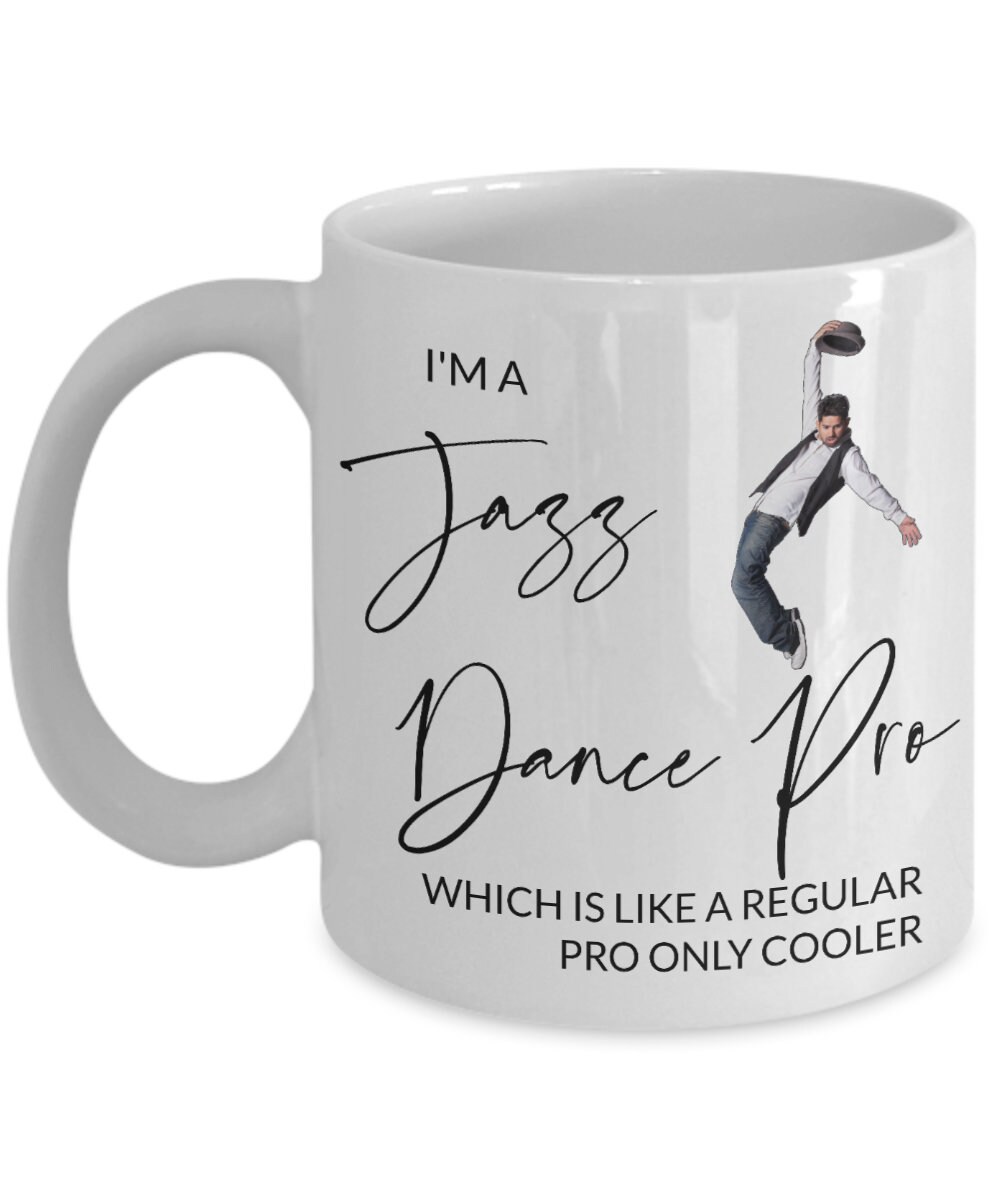 Jazz Dancer Coffee Mug For Jazz Music Enthusiasts Modern | Etsy