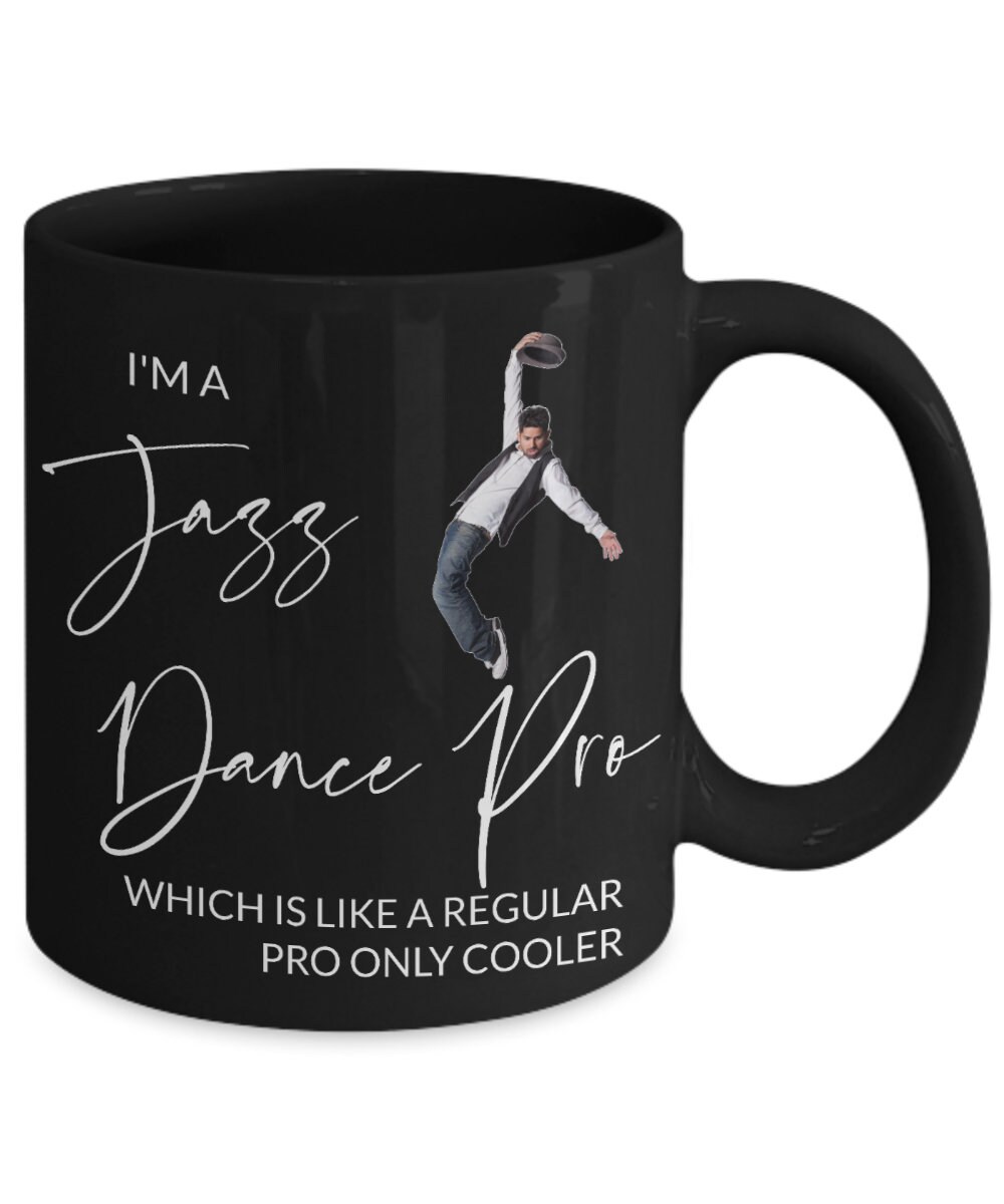 Jazz Dancer Coffee Mug, for Jazz Music Enthusiasts, Modern Jazz Dancer ...