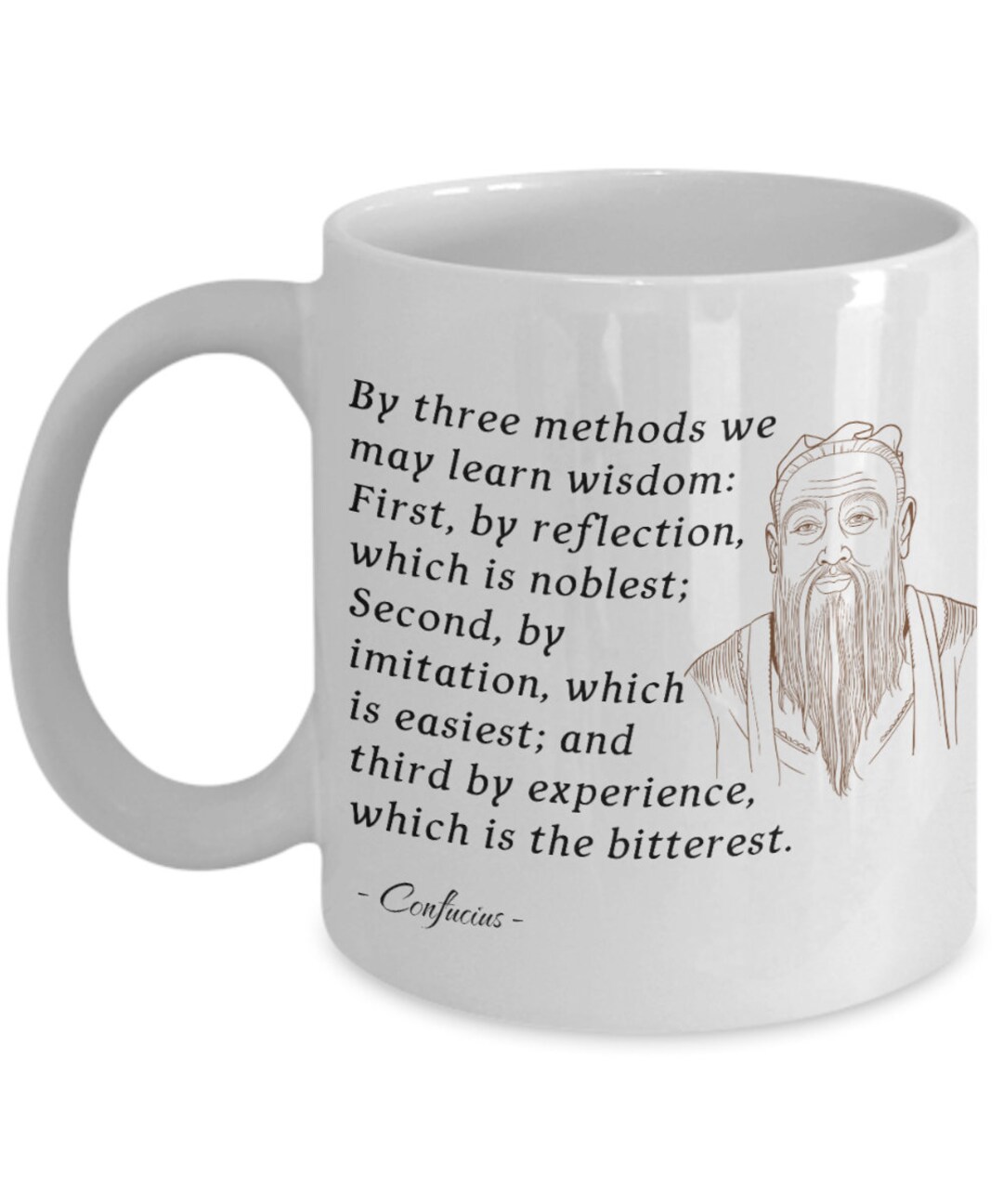 Timeless Wisdom: Confucius Quote road to Truth Coffee Mug Sayings, Life ...