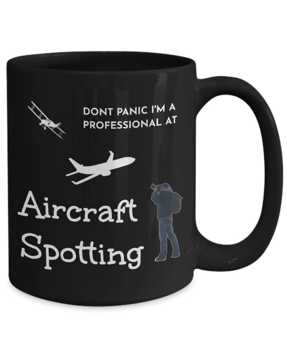 Aircraft Spotter's Coffee Mug for Plane Spotting - Etsy UK